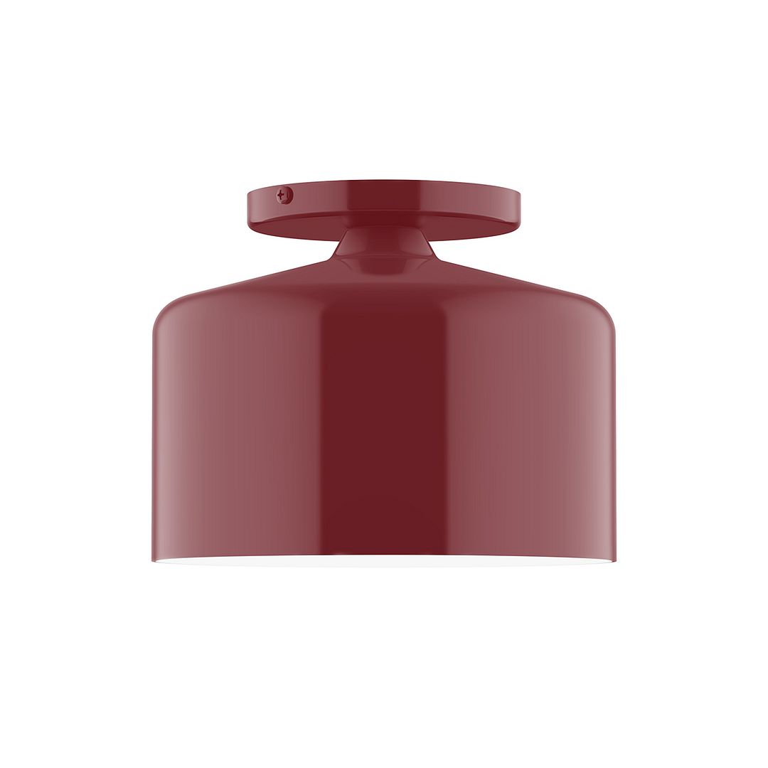 J-Series Julia 8 1/2" Flush Mount in Barn Red | Montclair Light Works